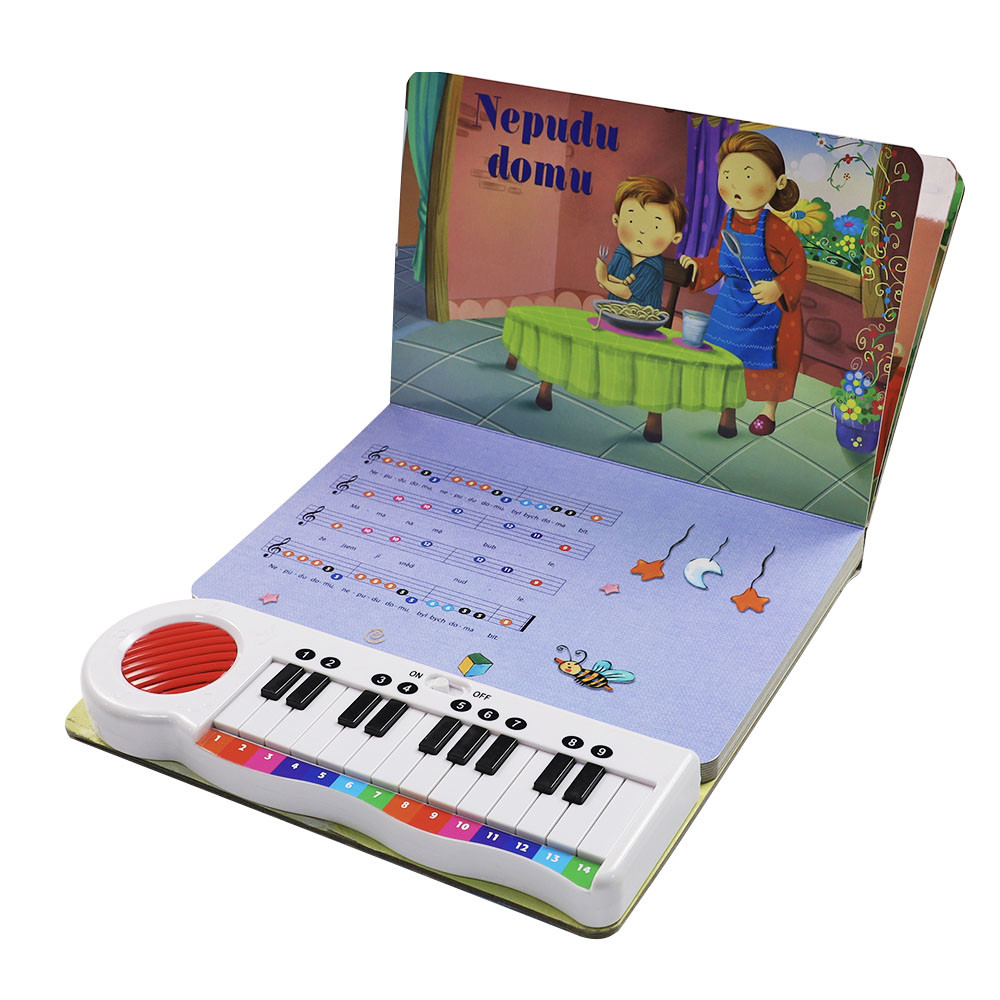 Three Way Switch Piano Sound Module Kids Sound Board Books Indoor Toy ...
