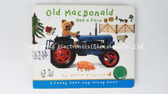 Custom 33mm Round Module For Intellectual Baby Sound Books , Indoor ...